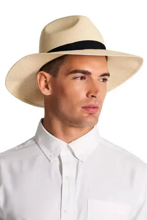Coolibar Cuenca Wide Brim Panama Hat