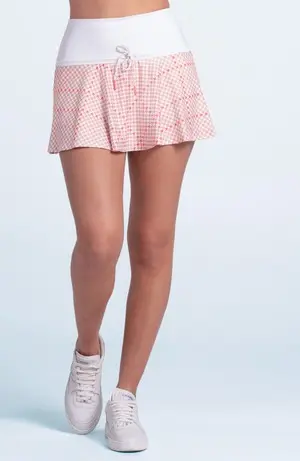 Lucky In Love Womens' Clubhouse Skirt - Camel