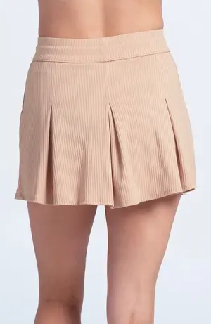 Lucky In Love Womens' Wimbley Pleat Skirt
