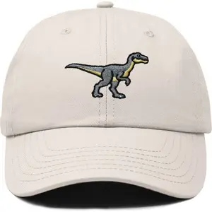 DALIX Velociraptor Dad Cap Beige