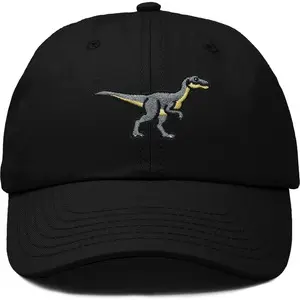 DALIX Velociraptor Dad Cap Black