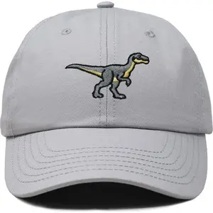 DALIX Velociraptor Dad Cap Gray