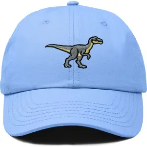 DALIX Velociraptor Dad Cap Light Blue