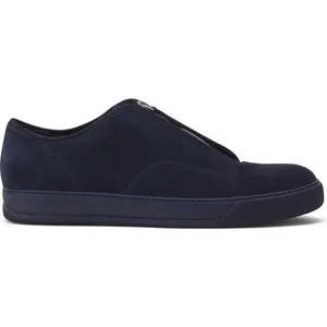LANVIN Dbb1 Suede Zip Sneakers - Blue