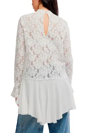 Free People First Crush Lace Tunic