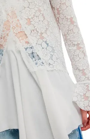 Free People First Crush Lace Tunic