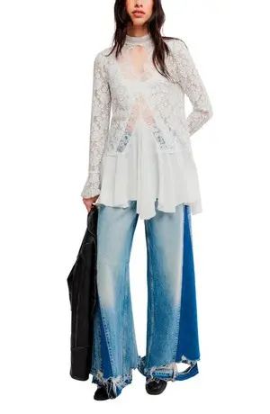 Free People First Crush Lace Tunic
