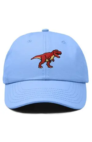 DALIX T Rex Dad Cap Light Blue