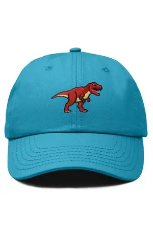DALIX T Rex Dad Cap - Teal