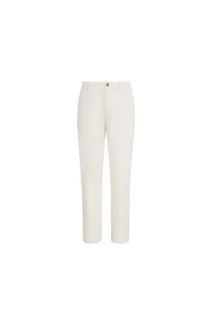 Brunello Cucinelli Garment-dyed Trousers In Cotton Corduroy