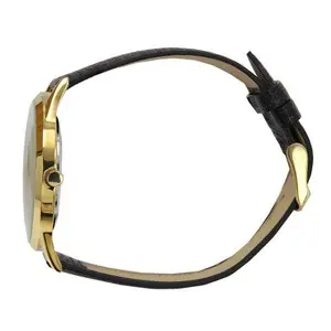 PEUGEOT Gold-plated Mesh Strap Watch - Champagne