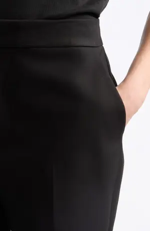 Partow Sullivan Creased Flare Cotton Twill Pants