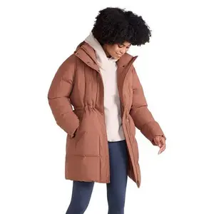 ANIMAL Maggie Baffled Waist Detail Coat
