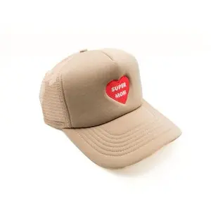 REY TO Z Super Mom Trucker Hat - Khaki