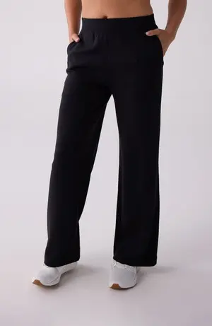 CENTERLINE ATHLETICS Après Straight Leg Pant Black