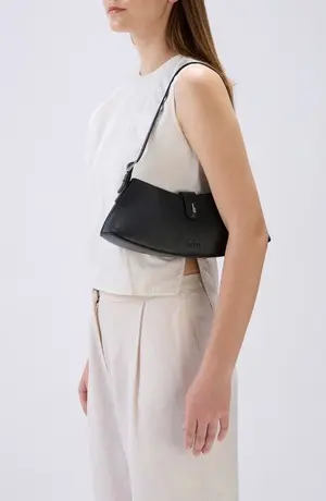BEHNO Ruth Mini Saffiano Leather Shoulder Bag
