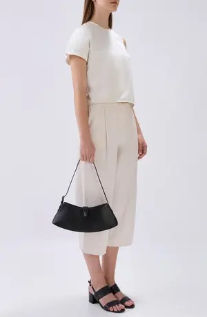 BEHNO Ruth Mini Saffiano Leather Shoulder Bag