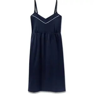 PETITE PLUME Maternity Nightgown - Navy