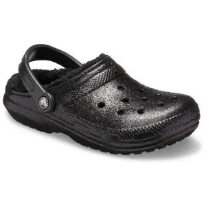 CROCS Classic Glitter Lined Clogs