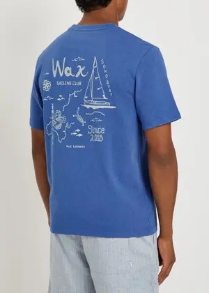 WAX LONDON Dean Printed Cotton T-shirt