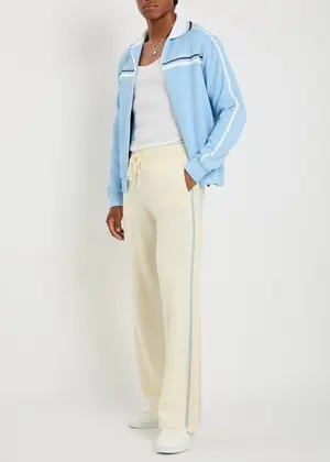 Casablanca Logo-embroidered Panelled Piqué Woven Track Jacket