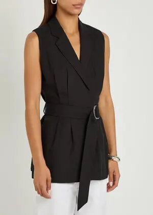Rag & Bone Mandi Belted Woven Vest