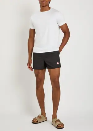 Casablanca Logo-appliquéd Monogram Shell Swim Shorts