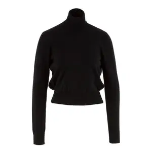 Bottega Veneta Turtleneck Sweater With Back Balloon Structure