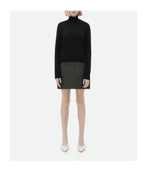 Bottega Veneta Turtleneck Sweater With Back Balloon Structure