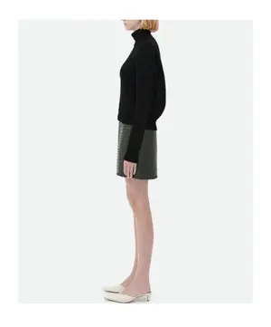 Bottega Veneta Turtleneck Sweater With Back Balloon Structure