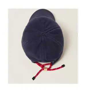 Miu Miu Logo Embroidered Baseball Cap