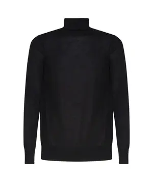 Loro Piana Turtleneck Sweater - Black