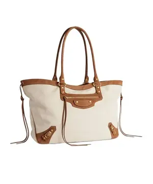 Balenciaga Le City Beach Tote Bag - Beige/camel