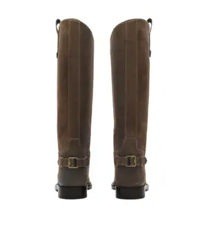 Burberry Suede Cavalier Boots
