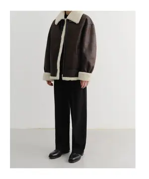 DUNST Faux Fur Trimmed Jacket