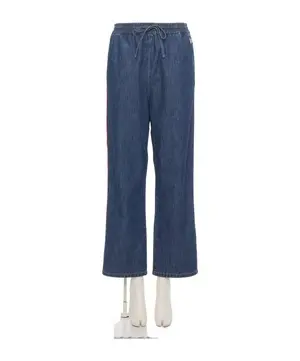 Valentino Garavani Elastic Waist Casual Pants - Blue