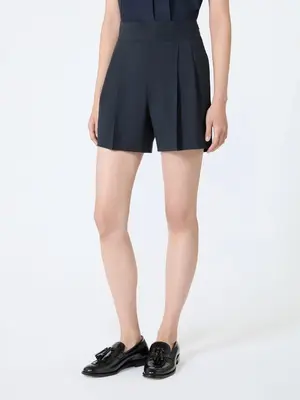 Max Mara Pleated Shorts