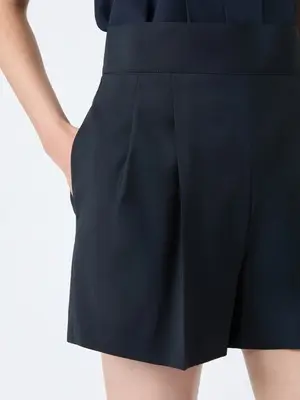 Max Mara Pleated Shorts