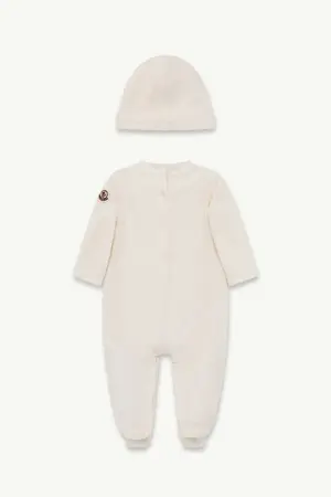 Moncler Embroidered Cotton Baby Set