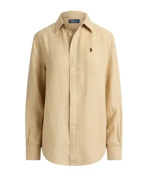Polo Ralph Lauren Embroidered Pony Linen Shirt