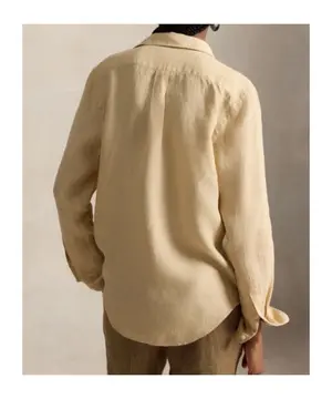 Polo Ralph Lauren Embroidered Pony Linen Shirt