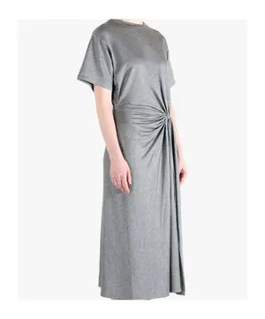 Polo Ralph Lauren Twisted Crewneck Midi Dress