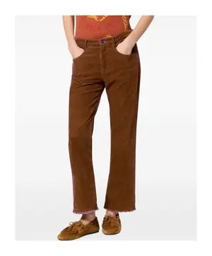 Isabel Marant Étoile Flared Corduroy Trousers - No
