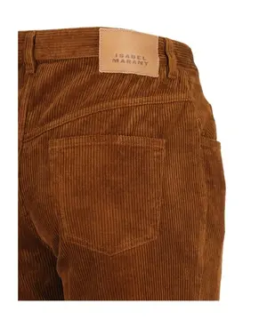 Isabel Marant Étoile Flared Corduroy Trousers - No