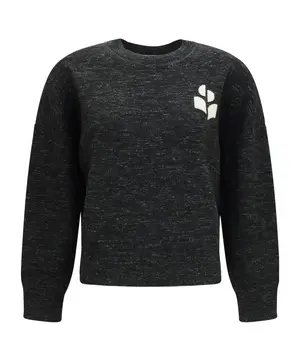 Isabel Marant Étoile Crew-neck Knit Top - Black