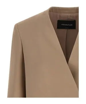 Fabiana Filippi Long Sleeve Blazer