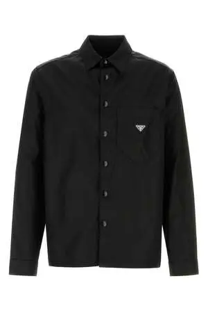 Prada Re-nylon Shirt - Black