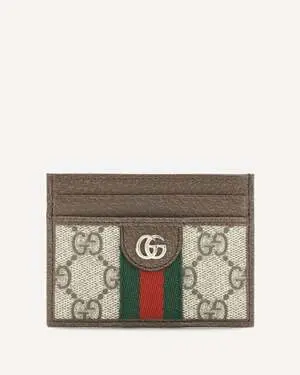 Gucci Ophidia Card Holder - Brown