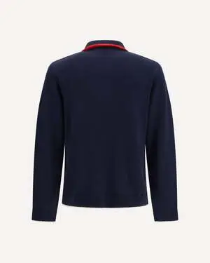 Casablanca Merino Wool Zip-up Sports Jacket