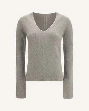 Rick Owens V-neck Weater - Grey